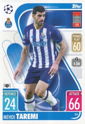 324 FC PORTO - TAREMI MEHDI - IRAN CARD TOPPS CHAMPIONS LEAGUE 2022 | eBay