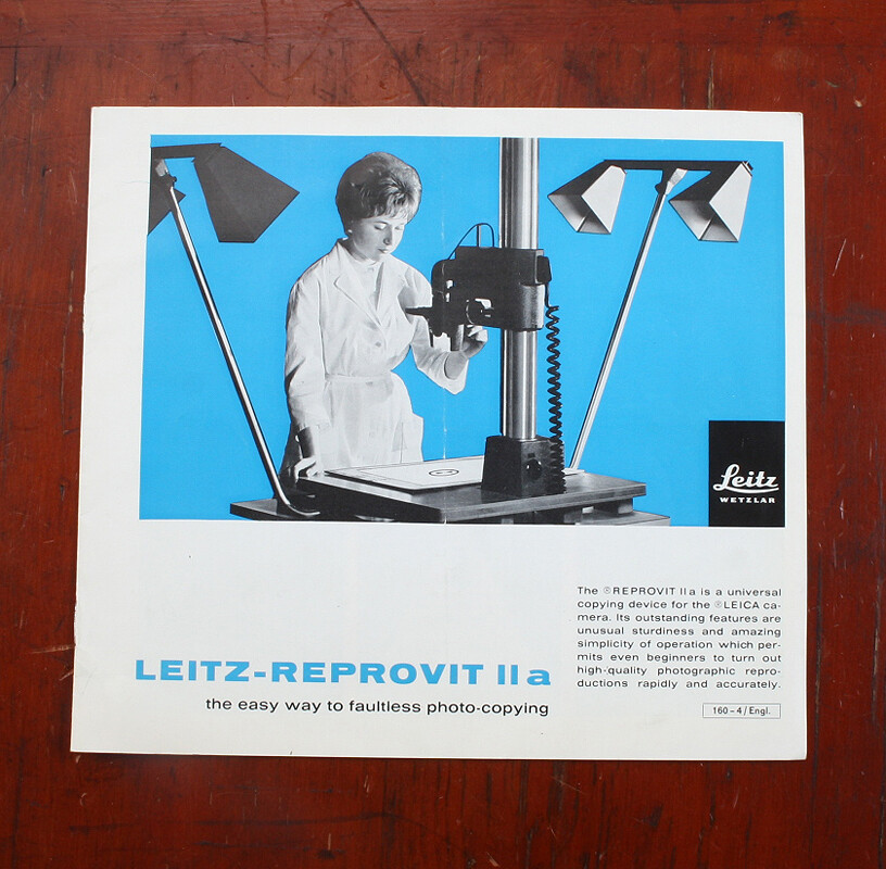 LEITZ REPROVIT IIa SALES BROCHURE, 1967/213036 | eBay