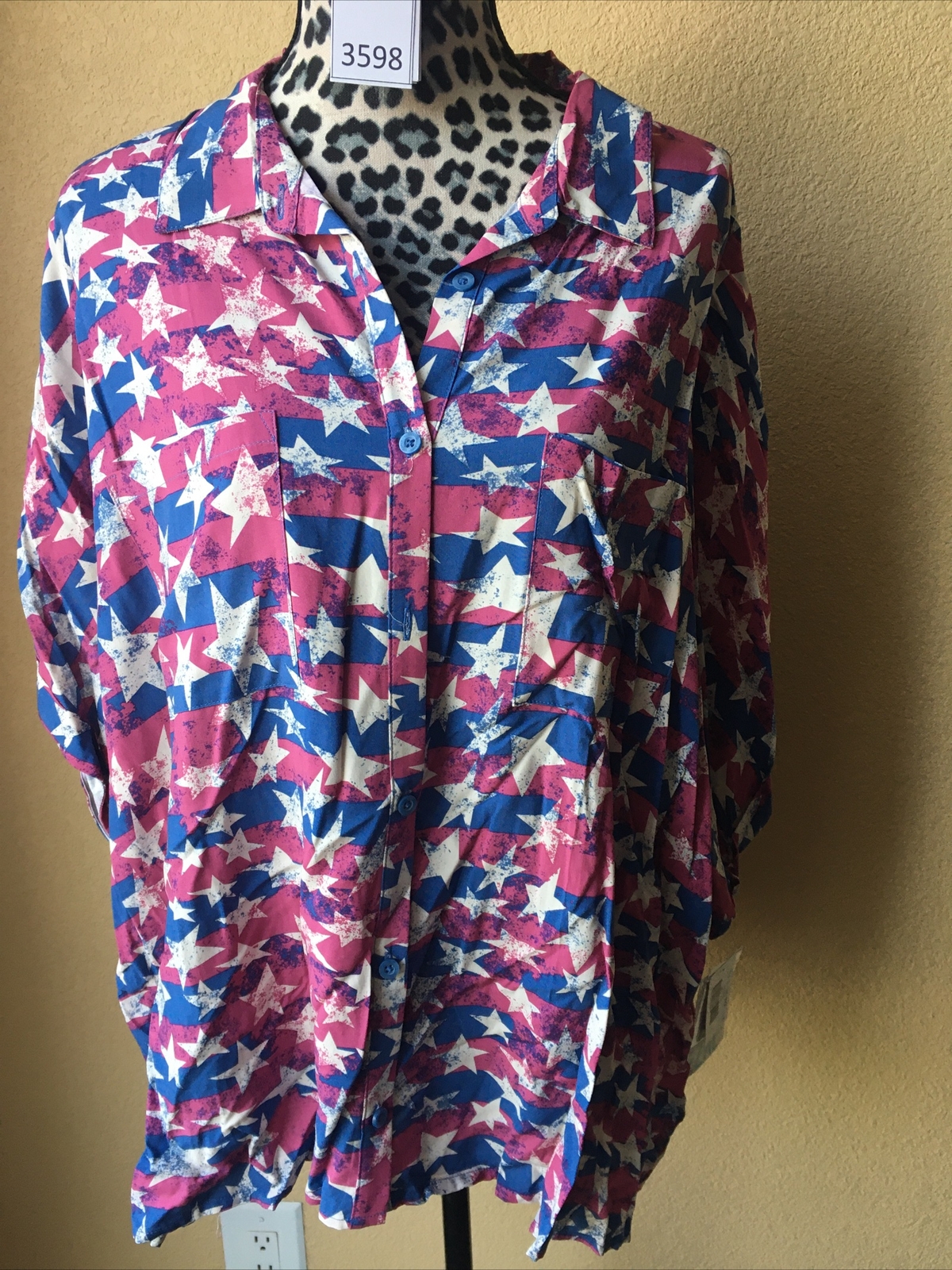 Lularoe Amy 2XL Womens Shirt Button Up | eBay