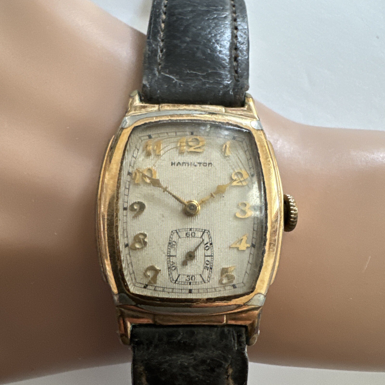 Antique Men’s Hamilton 10k Gold Filled Watch - Gem
