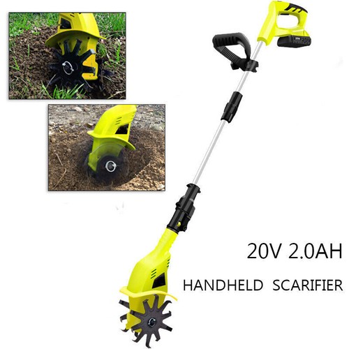 20V Electric Weeder Ripper Handheld Micro Tiller Hoe Rotary Tiller ...