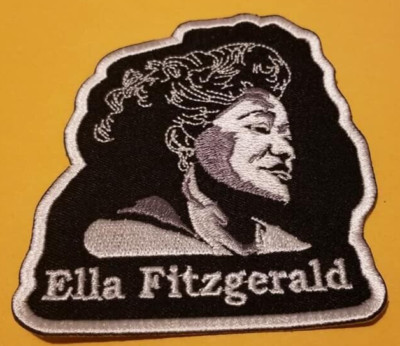 ELLA FITZGERALD Worldwide Shipping Embroidered Patch 3 X 3.5" | eBay