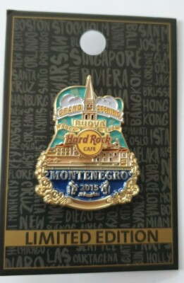 HARD ROCK CAFE BUDVA MONTENEGRO GRAND OPENING PIN LE | eBay