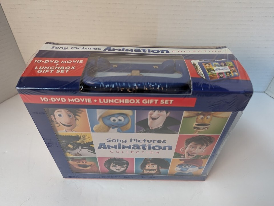 Sony Pictures Animation Collection (DVD, 10-Disc Set), lunchbox gift ...