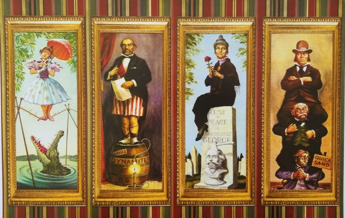 Haunted Mansion Stretching Portraits