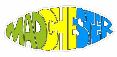 MADCHESTER HAPPY MONDAYS MANCHESTER FACTORY PRINTED STICKERS x2 | eBay UK