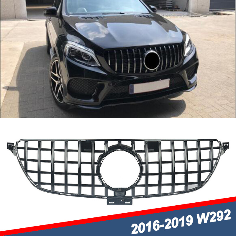 Front Bumper Grill For 2016-2019 Mercedes Benz GLE Coupe C292 W292 ...