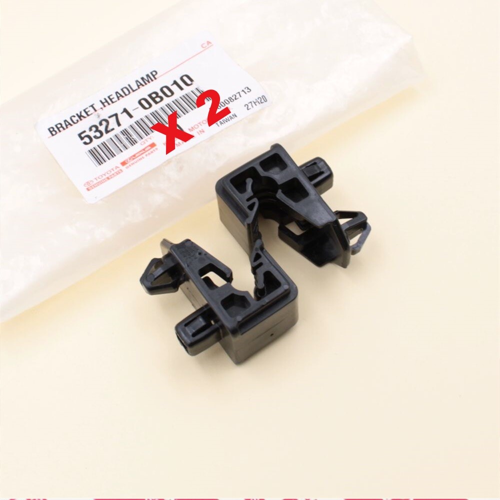 TWO Genuine TOYOTA 4Runner Tacoma LEXUS RX330 Headlamp Mount Bracket ...