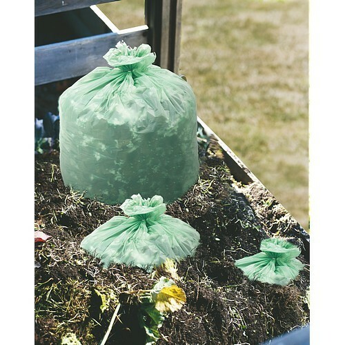 Envision 8105-01-568-1547 64 gal. Green Composable Trash Bags 30 pk | eBay