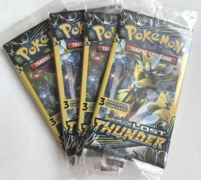 lost thunder 2 packs new sealed sun and moon 2016 | eBay
