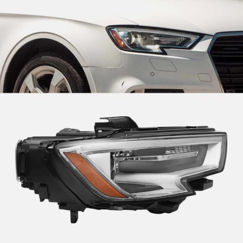 HID Left Side Headlight Front lamp Assembly For 2017-2019 2020 Audi A3 ...