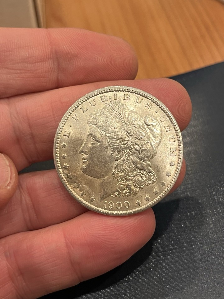 1900 Silver Morgan Sharp nice cartwheel effect. | eBay