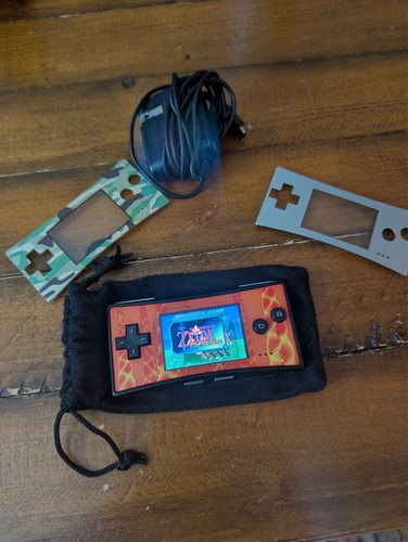 Nintendo Gameboy Micro Console With AC Adapter And 3 Faceplates | eBay