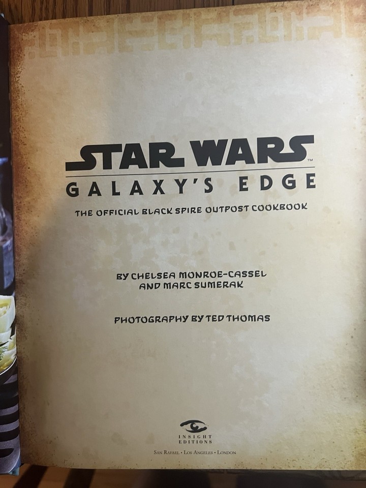 Hardcover Star Wars Galaxy’s Edge: The Official Black Spire Outpost ...