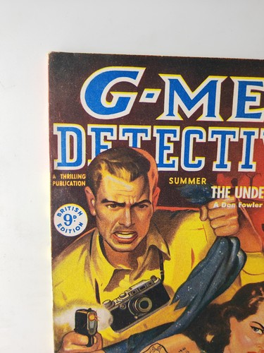 G-Men Detective 1944 GD GGA Cover UK Edition Pulp | eBay