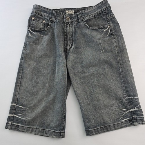 Chisel Jeans Dark Blue Denim Shorts Size 34 Knee Length | eBay