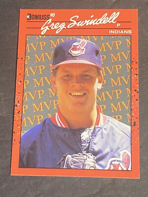 1990 DONRUSS MVP #BC-24 GREG SWINDELL INDIANS BASEBALL CARD | eBay