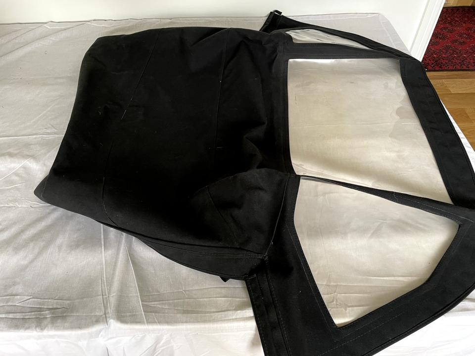 Triumph TR4 Black Mohair Car Hood | eBay UK