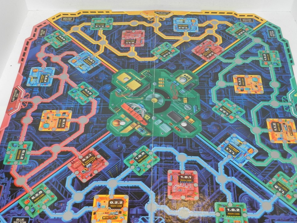 Vintage Milton Bradley The Omega Virus Board Talking Game 100% Complete ...