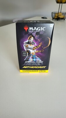 Eternal Might Aetherdrift Precon Deck MTG - Sealed NEW | eBay