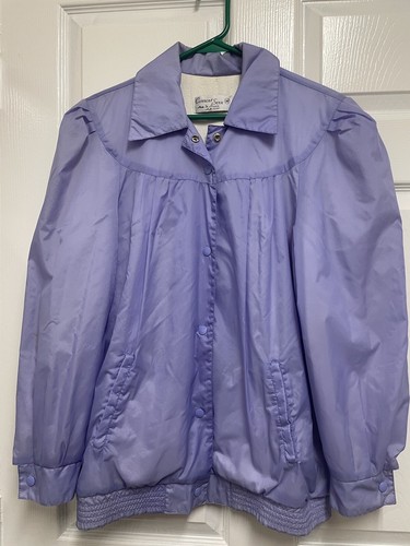 Vintage Current Scene Retro Made in Russia Lavender Windbreaker Jacket ...