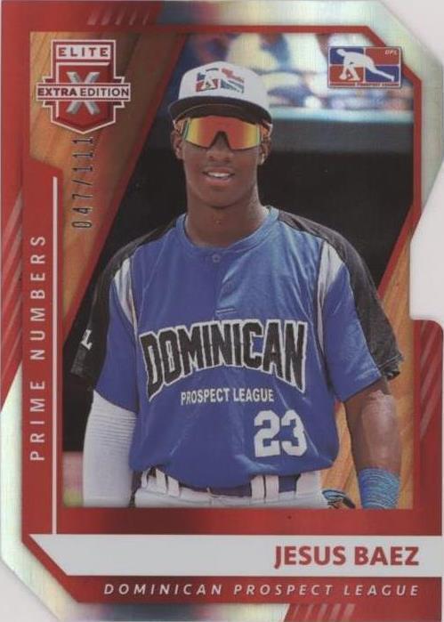 2021 Panini Elite Extra Edition - Jesus Baez #179 Prime Numbers B Die ...