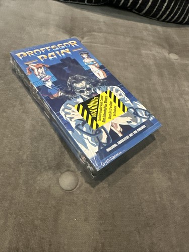Professor Pain Anime Horror VHS RARE HTF OOP SEALED 719987186330| eBay