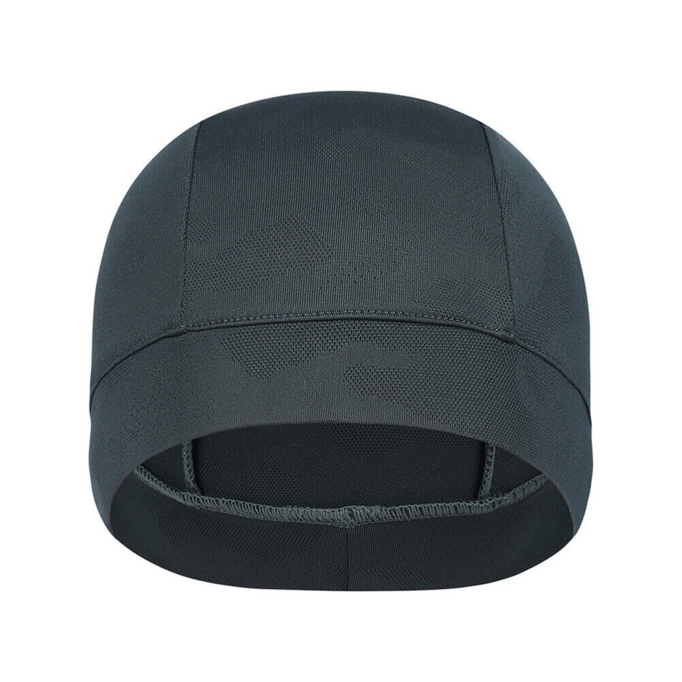 Moisture Wicking fishing Sunscreen Helmet Inner Liner Beanie Dome Cap ...