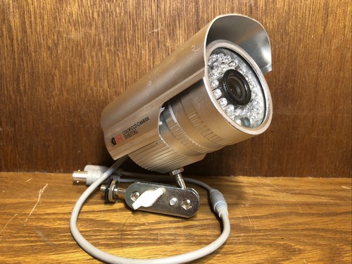 Color Cctv Camera With Night vision. Works Perfect. Missing Bracket. | eBay