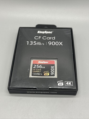 New Sandisk 256GB CF Card 135MB/s Compact Flash UDMA7 for DSLR Camera ...