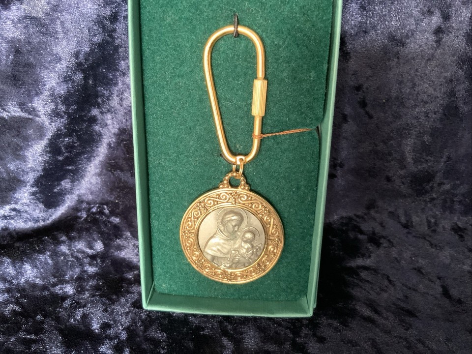 Vatican library collection 2 Lockets, 1 Pin & 1 Keychain Lot NIB | eBay