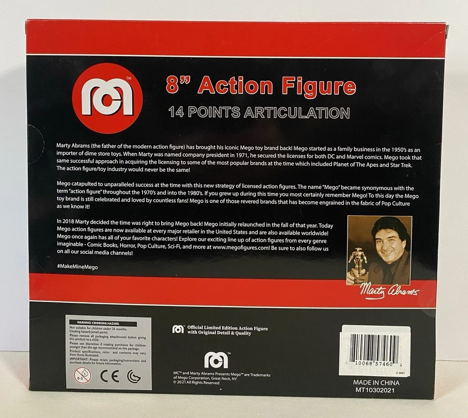 Mego World’s Greatest Mego Monsters Horror Dracula & Van Helsing 8" Set ...