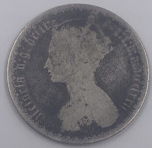Victoria Gothic Florin | British Silver Coin | Fair Grade | a003 | eBay