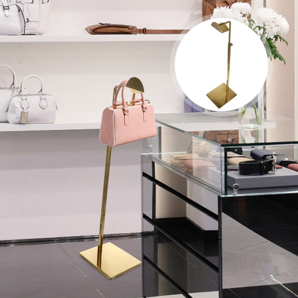 Adjustable Height Purse Display Stand Bag Hanging Holder Handbag | eBay UK