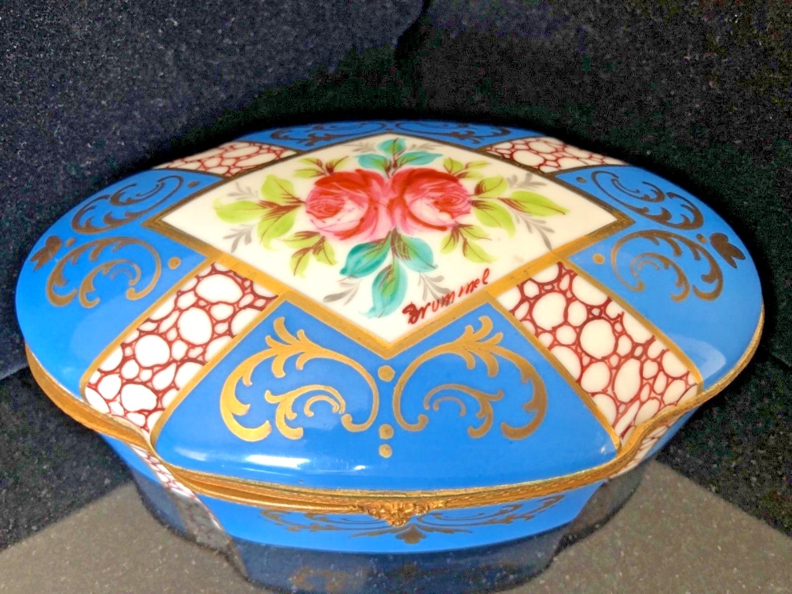 Antique FBS Ferdinand Bing and Co Successors Large 19th century Box ...