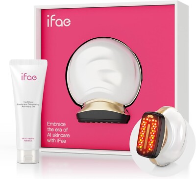 iFae 3-1 Microcurrent Light Therapy Facial Skin Rejuvenation Device ...