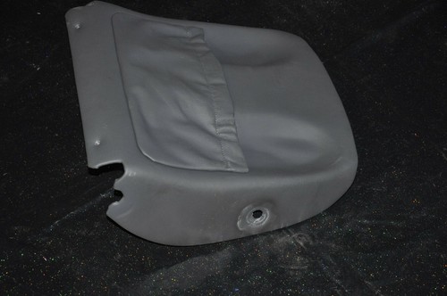 RECOUVREMENT DOSSIER SIEGE MERCEDES W211 AVANT GAUCHE CUIR GRIS ...