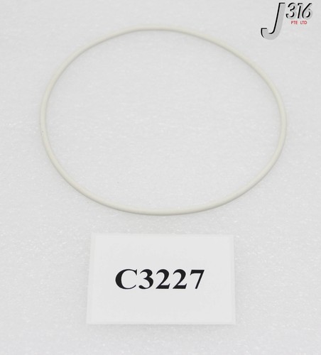 C3227 APPLIED MATERIALS O-RING, WHITE, 5.109 ID X .139 CS, CHEMRAZ 3700 ...