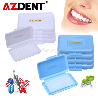 AZDENT Dental Orthodontic Wax for Relief Brackets Braces Gum Irritation ...