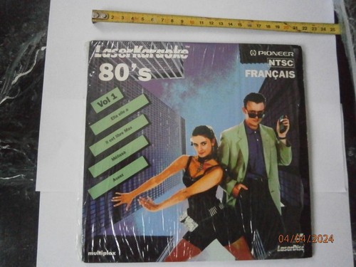 LaserKaraoke: 80's Hits vol.01 Laserdisc LD NTSC Karaoke | eBay