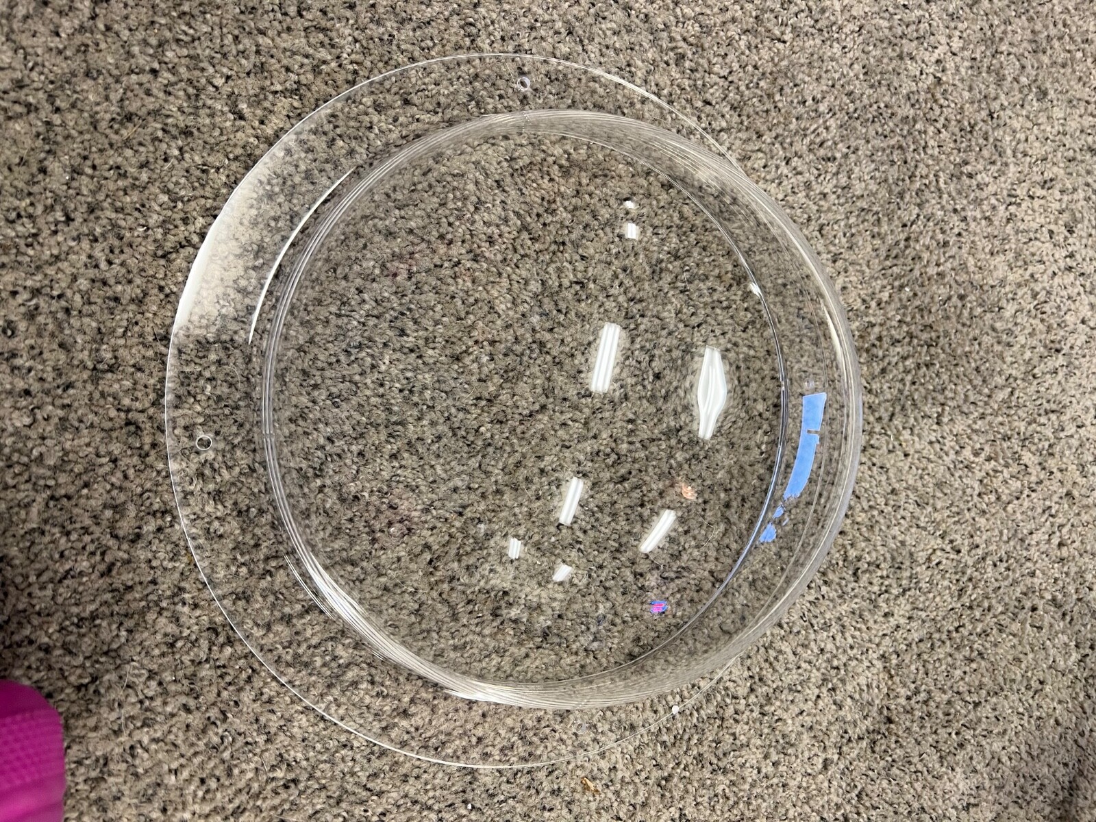 Pet Dog Fence Window Cat Peek bubble Durable Acrylic Clear Dome Window ...