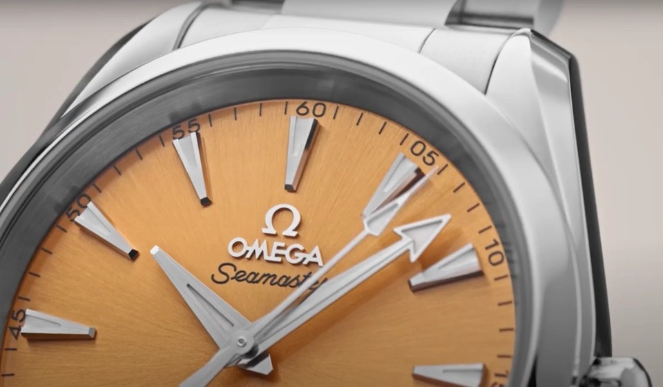 Omega Seamaster Aqua Terra 150M Chronometer Saffron 38mm 220.10.38.20 ...