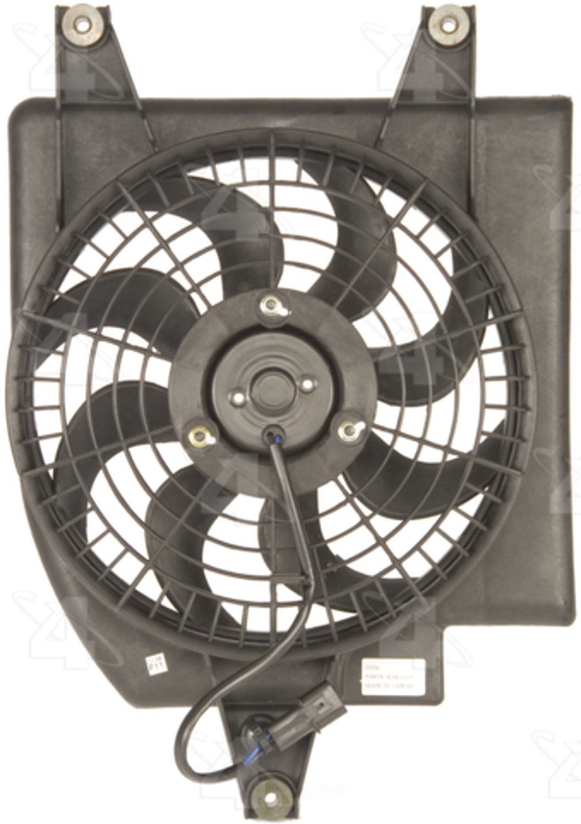 A/C Condenser Fan Assembly-Condenser Fan Assy. 4 Seasons fits 03-05 Kia ...