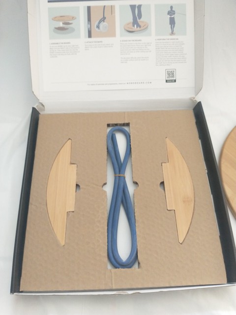 Mobo Board Stance Stabilizing Balance Board Open Box MOBOBOARD Complete ...