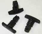 Set of 25 plastic weatherstrip retainer clips - replace GM 4876498 ...