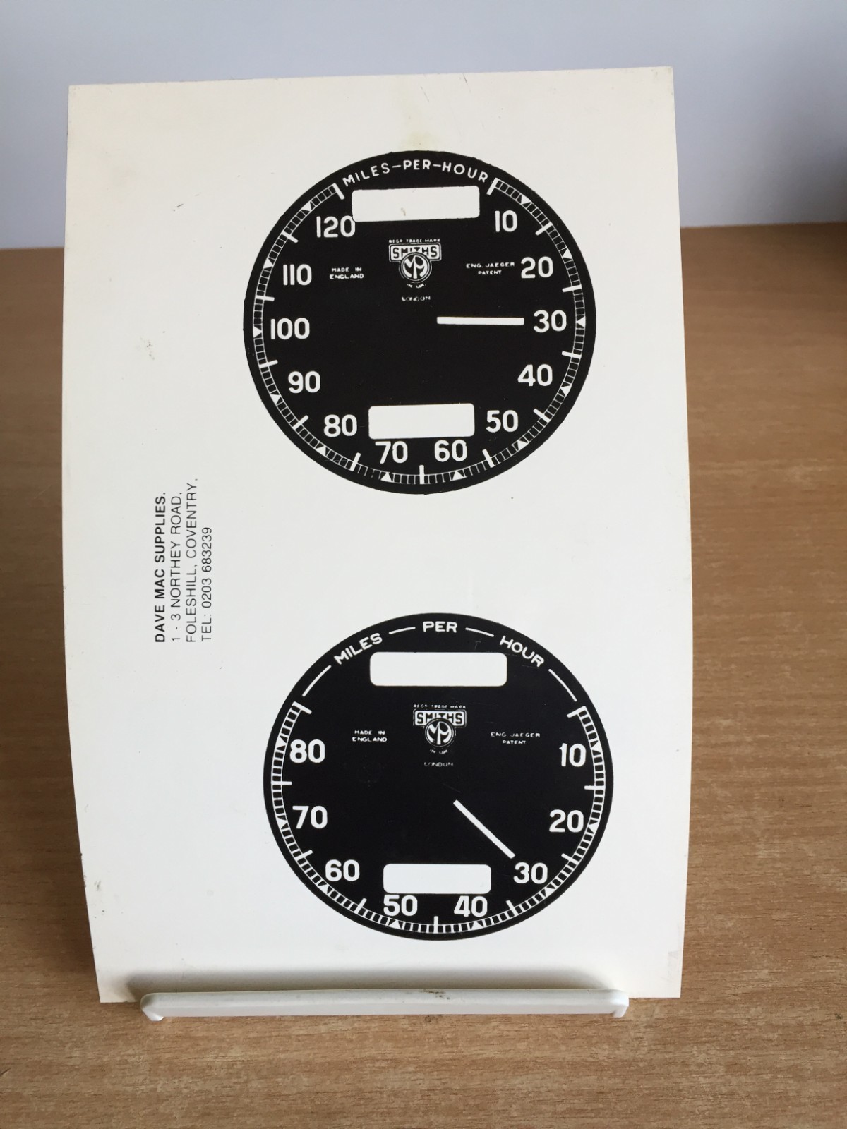 CLASSIC MOTORCYCLE SMITHS SPEEDO 80mph &120mph CHRONOMETRIC NEW DIALS ...