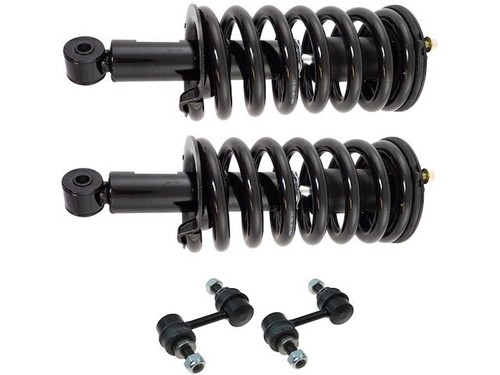 For 2004 Nissan Pathfinder Armada Shock Coil Spring Sway Bar Link Kit ...