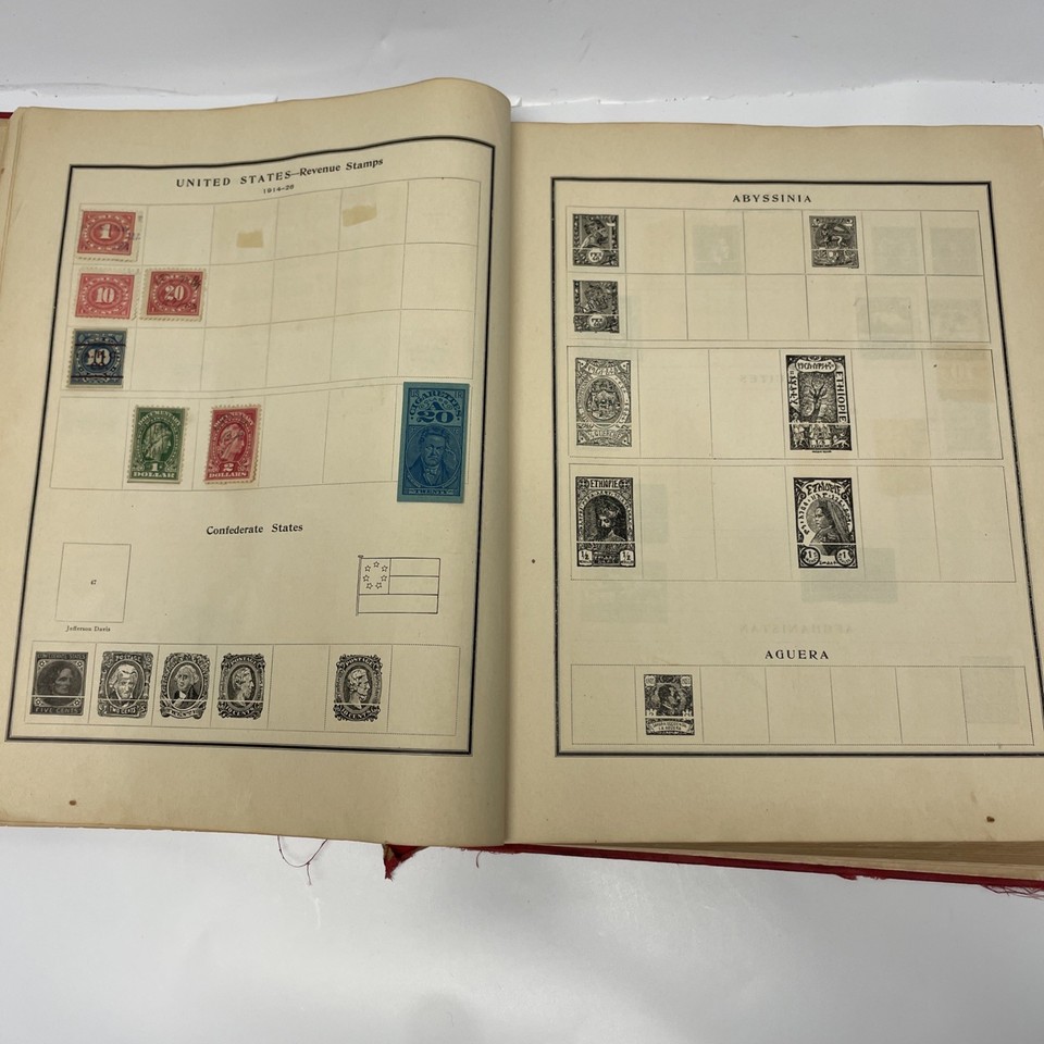 Modern Postage Stamp Album 1928 Scott Stamp And Coin Co | eBay