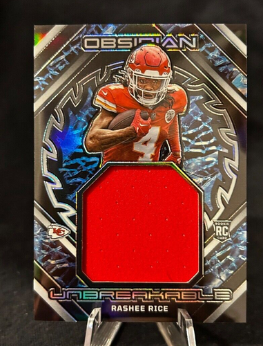 2023 Obsidian Football Rashee Rice Unbreakable Patch 153/199 Chiefs | eBay