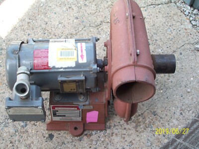 BUFFALO FORGE HOWDEN FAN 3E BLOWER with .5HP BALDOR MOTOR M7005A | eBay